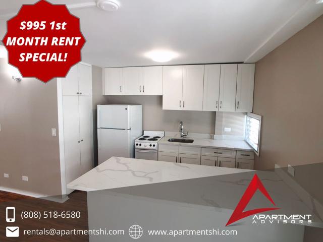 1 BR, 1 BA Apartment 3340 Campbell Ave, Honolulu, HI 96815