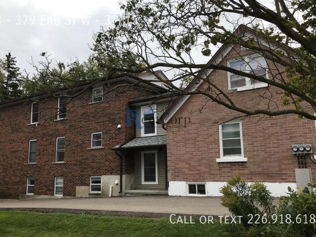 1 BR, 1 BA Apartment 3 379 Erb St W, Waterloo, ON N2L 1W7