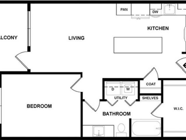 1 BR, 1 BA Apartment 4509 Mount Vernon St, Houston, TX 77006