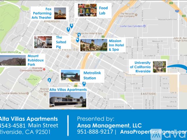 1 BR, 1 BA Apartment 4567 Main St, Unit #, Riverside, CA 92501