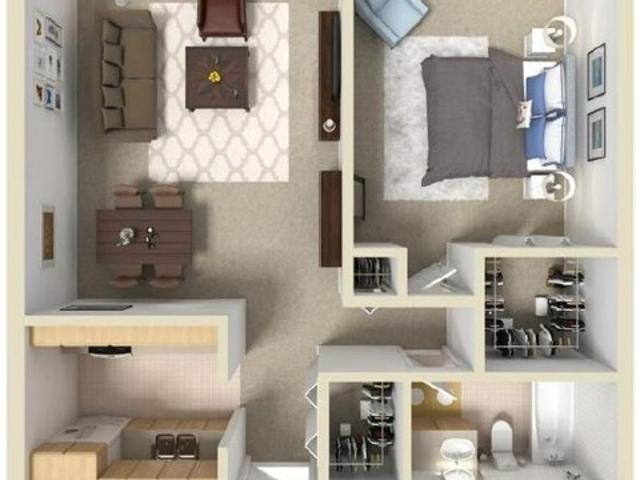 1 BR, 1 BA Apartment 4618 1st Street N St. Petersburg, FL 33703