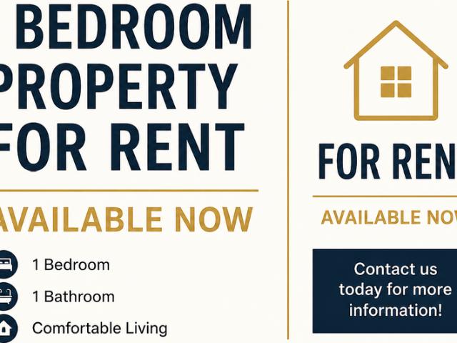 1 BR, 1 BA Apartment 4715 38th St. Rear, Lubbock, TX 79414