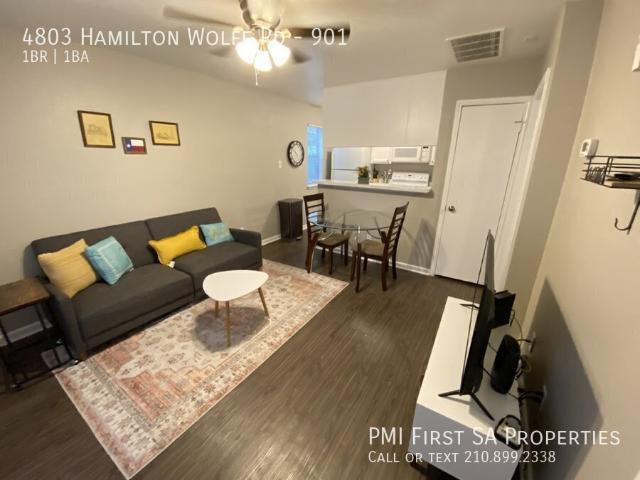 1 BR, 1 BA Apartment 4803 Hamilton Wolfe Rd, San Antonio, TX 78229