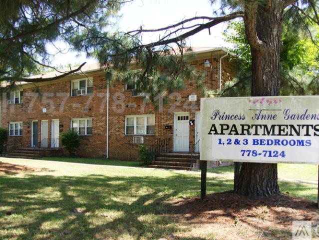1 BR, 1 BA Apartment 4852 E Princess Anne Rd, Unit Princess Anne Gardens, Norfolk, VA 23502