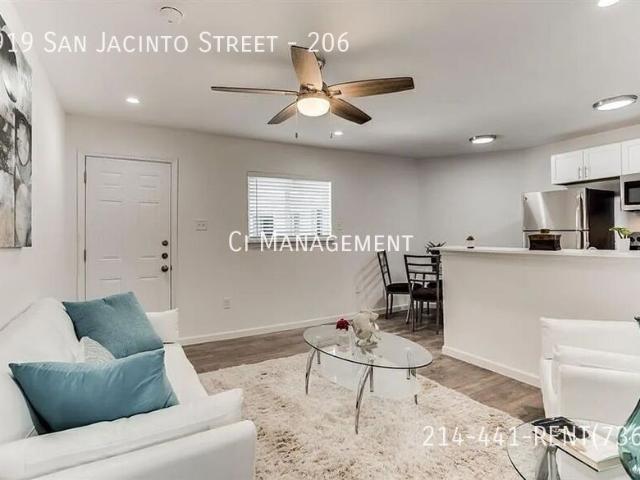 1 BR, 1 BA Apartment 4919 San Jacinto Street, Dallas, TX 75206