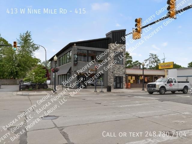 1 BR, 1 BA Apartment 415 W Nine Mile Rd, Ferndale, MI 48220