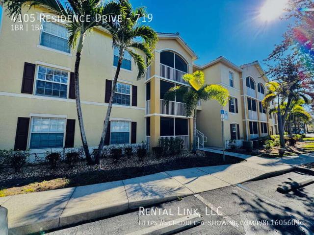 1 BR, 1 BA Apartment 4105 Residence Drive, Fort Myers, FL 33901