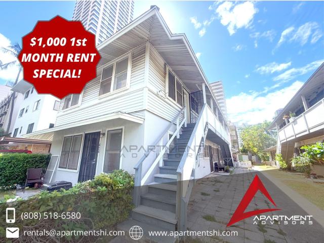 1 BR, 1 BA Apartment 424 Olohana St, Honolulu, HI 96815