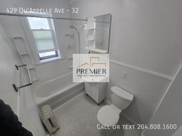 1 BR, 1 BA Apartment 429 Qu'Appelle Ave, Winnipeg, MB R3B 1X4