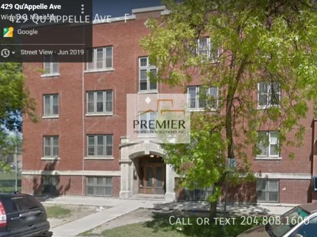 1 BR, 1 BA Apartment 429 Qu'Appelle Ave, Winnipeg, MB R3B 1X4