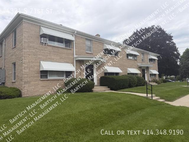 1 BR, 1 BA Apartment 4321 S 71st St Greenfield, WI 53220