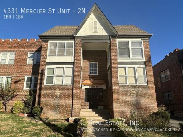 1 BR, 1 BA Apartment 4331 Mercier St Unit, Kansas City, MO 64111