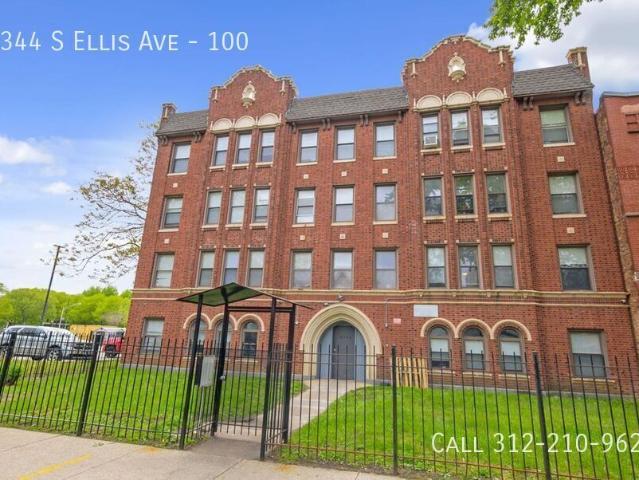 1 BR, 1 BA Apartment 4344 S Ellis Ave, Chicago, IL 60653