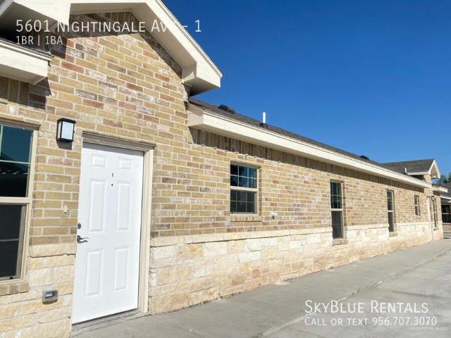 1 BR, 1 BA Apartment 5601 Nightingale Ave, McAllen, TX 78504