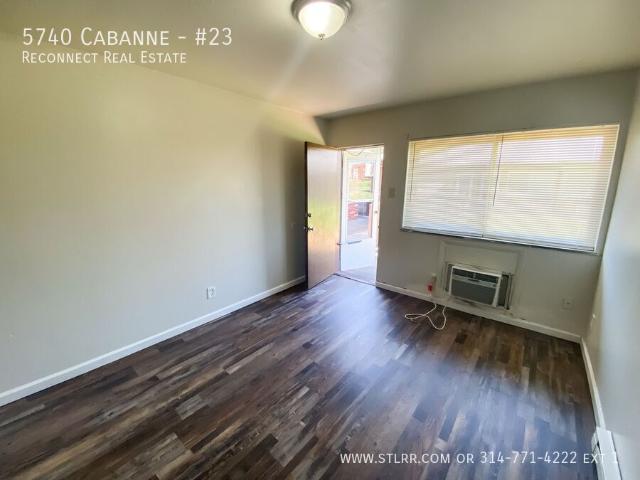 1 BR, 1 BA Apartment 5740 Cabanne, St. Louis, MO 63112