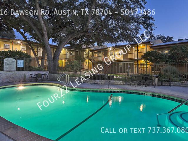 1 BR, 1 BA Apartment 516 Dawson Rd. Austin, TX 78704, Austin, TX 78704