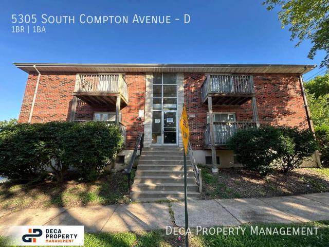 1 BR, 1 BA Apartment 5305 South Compton Avenue, St. Louis, MO 63111