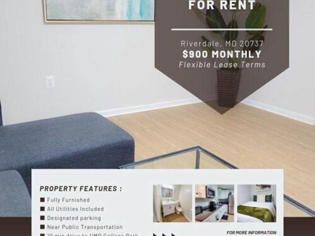 1 BR, 1 BA Apartment 5311 59th Ave, Unit Shared Housing Basement Bedroom 1, East Riverdale, MD 20737