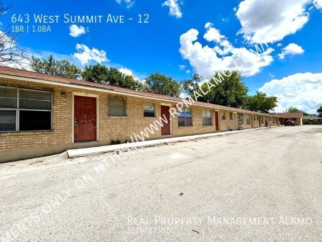1 BR, 1 BA Apartment 643 West Summit Ave, San Antonio, TX 78212