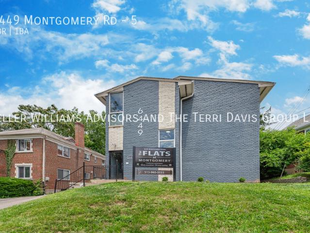 1 BR, 1 BA Apartment 6449 Montgomery Rd, Cincinnati, OH 45213