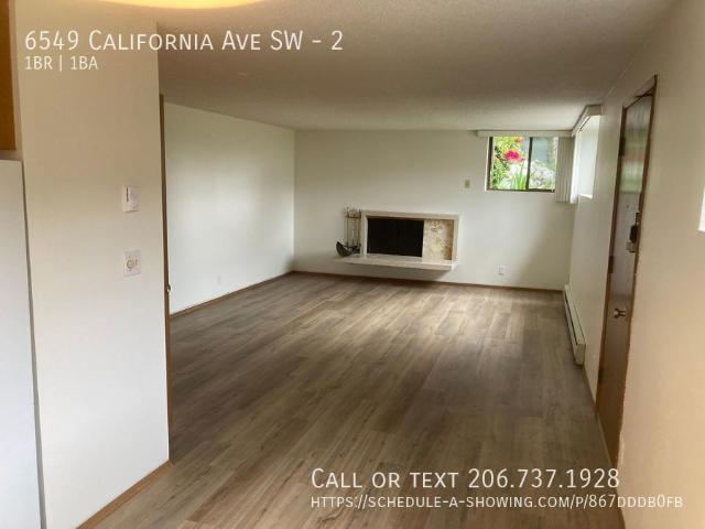 1 BR, 1 BA Apartment 6549 California Ave SW, Seattle, WA 98136