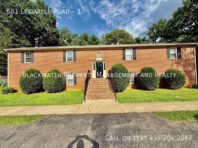 1 BR, 1 BA Apartment 681 Leesville Road, Lynchburg, VA 24502