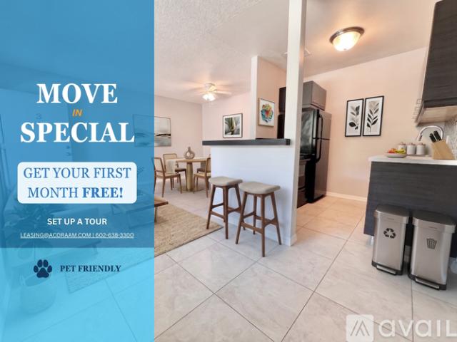 1 BR, 1 BA Apartment 6947 E 6th St, Unit 3, Scottsdale, AZ 85251
