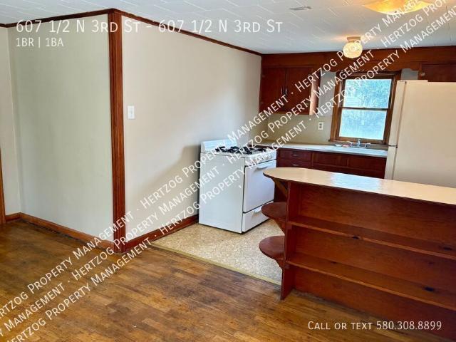 1 BR, 1 BA Apartment 607 1/2 N 3rd St, Ponca City, OK 74601