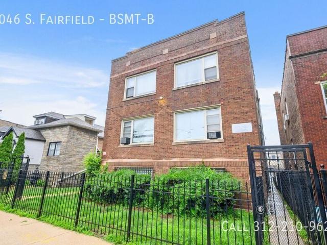 1 BR, 1 BA Apartment 6046 S. Fairfield, Chicago, IL 60629
