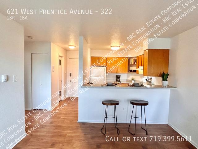 1 BR, 1 BA Apartment 621 West Prentice Avenue, Littleton, CO 80120