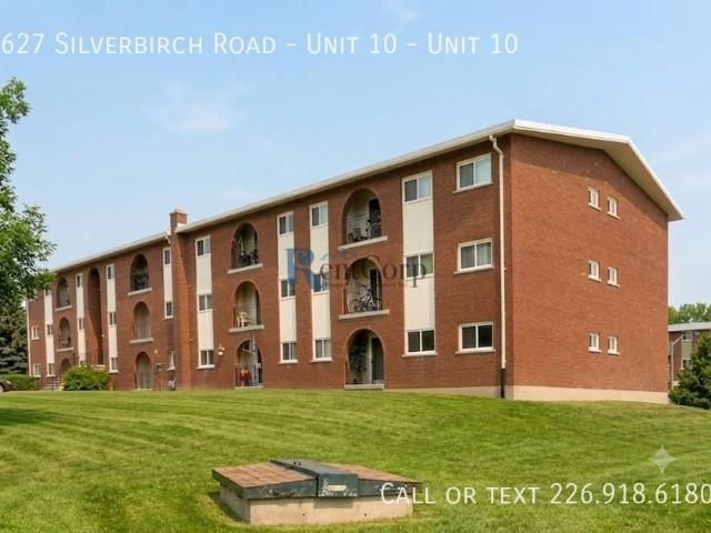 1 BR, 1 BA Apartment 627 Silverbirch Road Unit 10, Waterloo, ON N2L 4R4