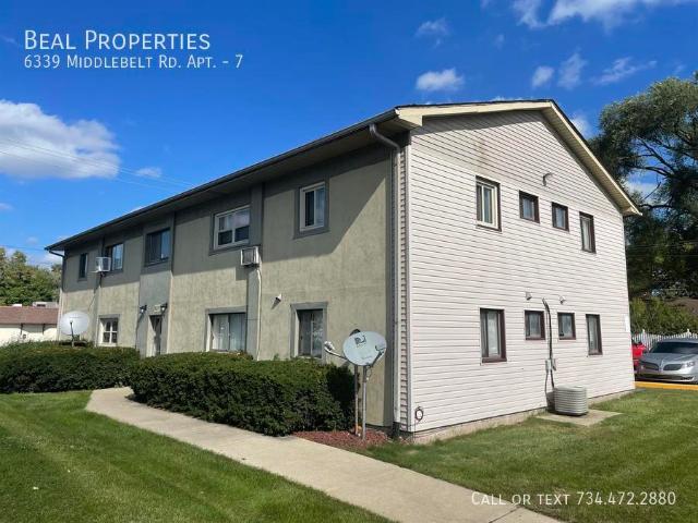 1 BR, 1 BA Apartment 6339 Middlebelt Rd. Apt Romulus, MI 48174