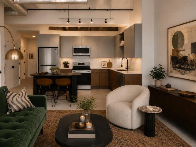 1 BR, 1 BA Apartment 745 East Market Street Unit 245, Indianapolis, IN 46202