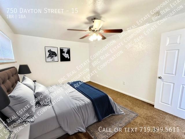 1 BR, 1 BA Apartment 750 Dayton Street, Aurora, CO 80010