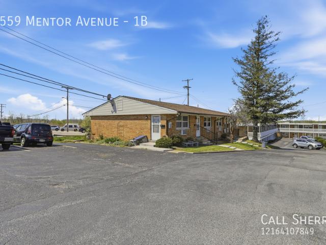 1 BR, 1 BA Apartment 7559 Mentor Avenue, Mentor, OH 44060