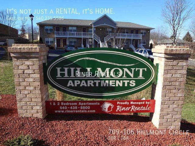 1 BR, 1 BA Apartment 709 106 Hillmont Circle, Harrisonburg, VA 22801