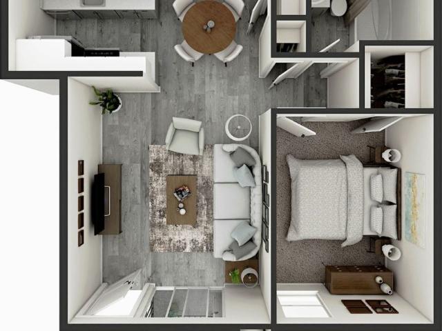 1 BR, 1 BA Apartment 7110 S Granite Ave Unit 810, Tulsa, OK 74136