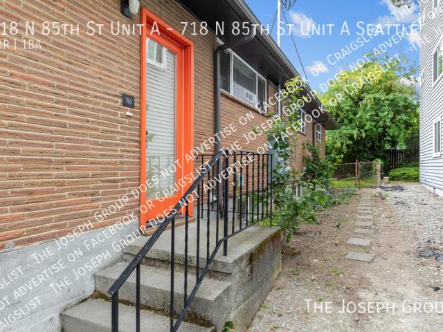 1 BR, 1 BA Apartment 718 N 85th St Unit A, Seattle, WA 98103
