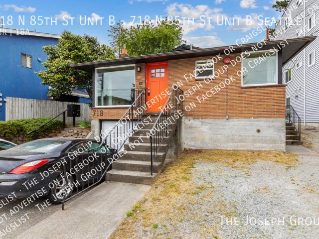 1 BR, 1 BA Apartment 718 N 85th St Unit B, Seattle, WA 98103