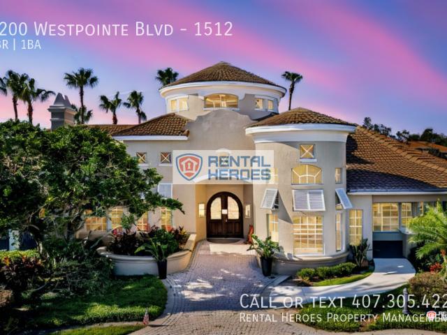 1 BR, 1 BA Apartment 7200 Westpointe Blvd, Orlando, FL 32835