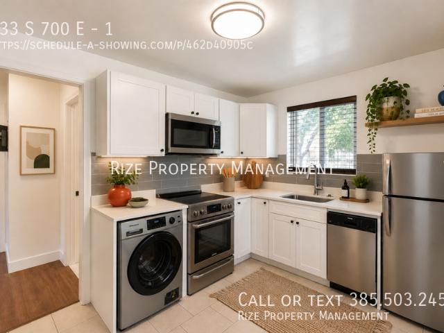1 BR, 1 BA Apartment 733 S 700 E, Salt Lake City, UT 84102