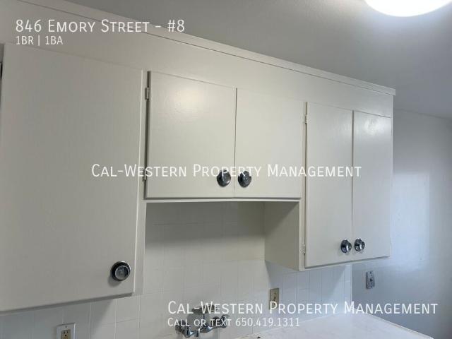 1 BR, 1 BA Apartment 846 Emory Street, San Jose, CA 95126