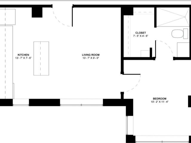 1 BR, 1 BA Apartment 846 Park Avenue Unit 840 Unit 102 A500 Pet Friendly, Omaha, NE 68105