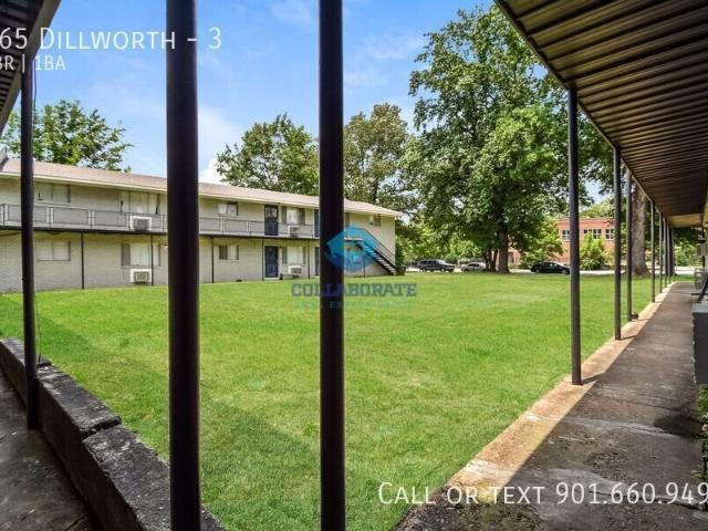 1 BR, 1 BA Apartment 865 Dillworth, Memphis, TN 38122