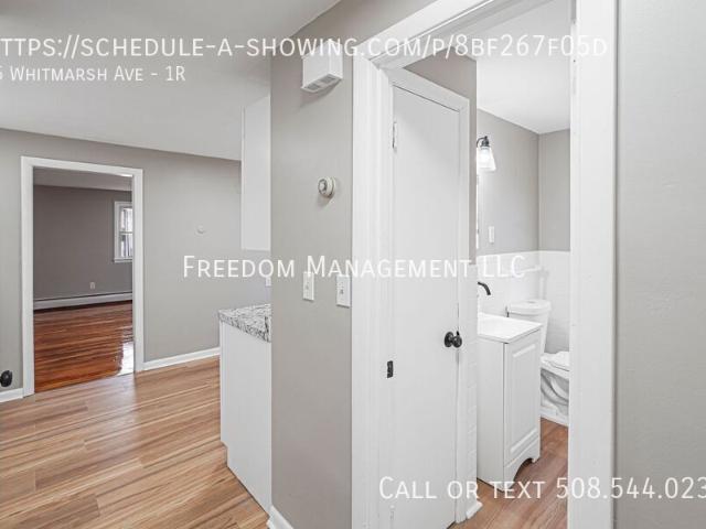 1 BR, 1 BA Apartment 86 Whitmarsh Ave, Worcester, MA 01606