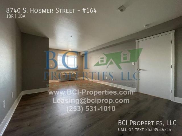 1 BR, 1 BA Apartment 8740 S. Hosmer Street, Tacoma, WA 98444