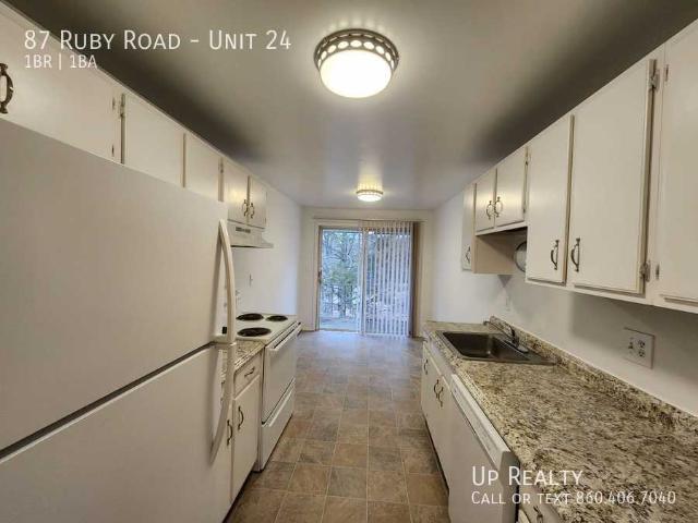 1 BR, 1 BA Apartment 87 Ruby Road, Willington, CT 06279