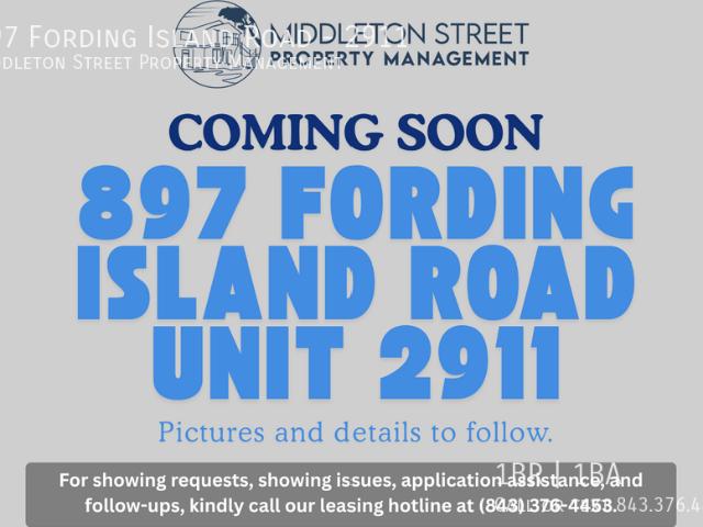 1 BR, 1 BA Apartment 897 Fording Island Road, Bluffton, SC 29910