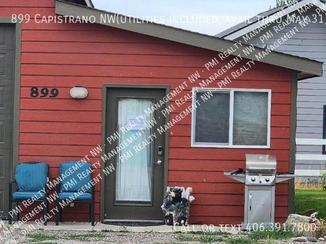 1 BR, 1 BA Apartment 899 Capistrano NW utilities included, avail thru May 31, Kalispell, MT 59901