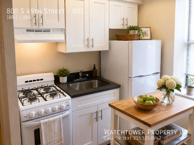 1 BR, 1 BA Apartment 800 S 49th Street, Philadelphia, PA 19147